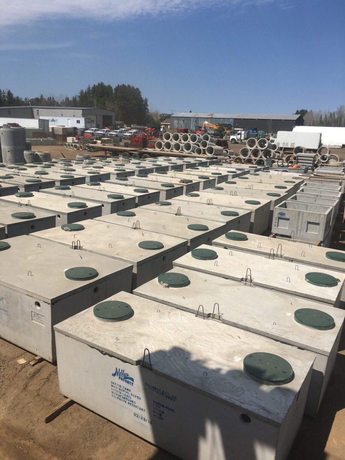 Precast Septic Tanks | Miller Precast